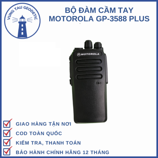 Bộ Đàm Motorola GP-3588 Plus | Bộ đàm Motorola cự li làm việc 5km